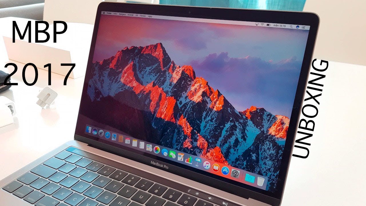 MacBook Pro 13' 2017 (w/TouchBar) | UNBOXING - YouTube
