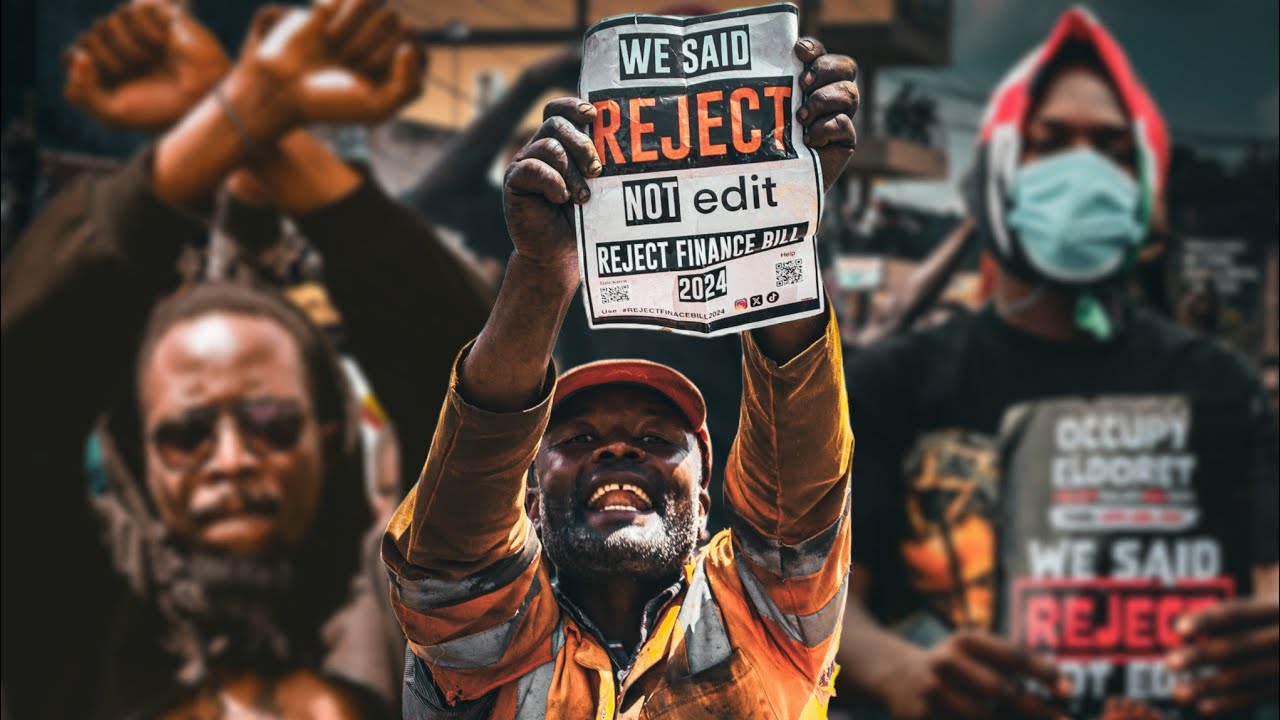 REJECT THE FINANCE BILL 2024 Protests in Eldoret. - YouTube