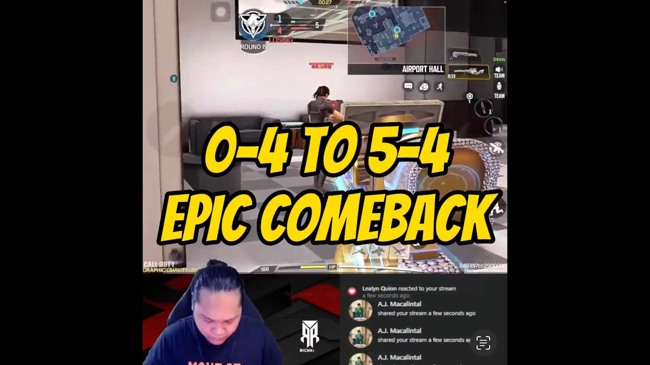 EPIC COMEBACK | Call of Duty Mobile - YouTube