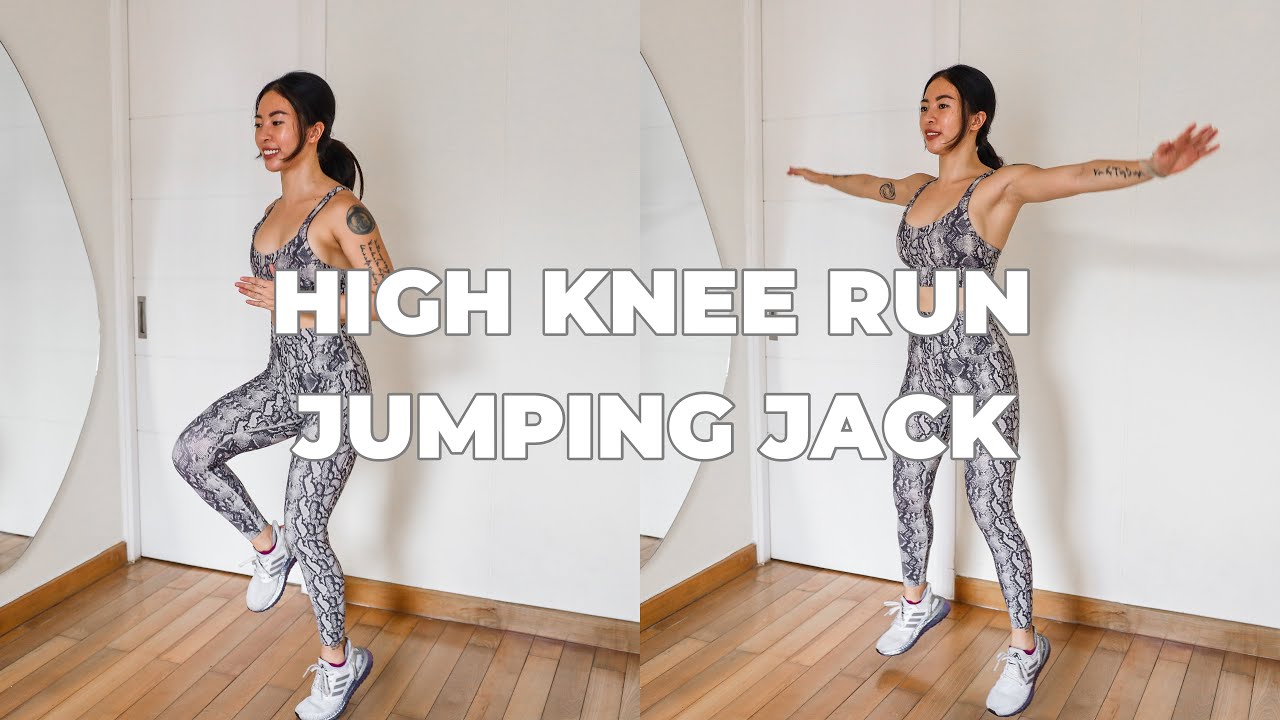 Kĩ thuật động tác Jumping jack, high knee run - YouTube