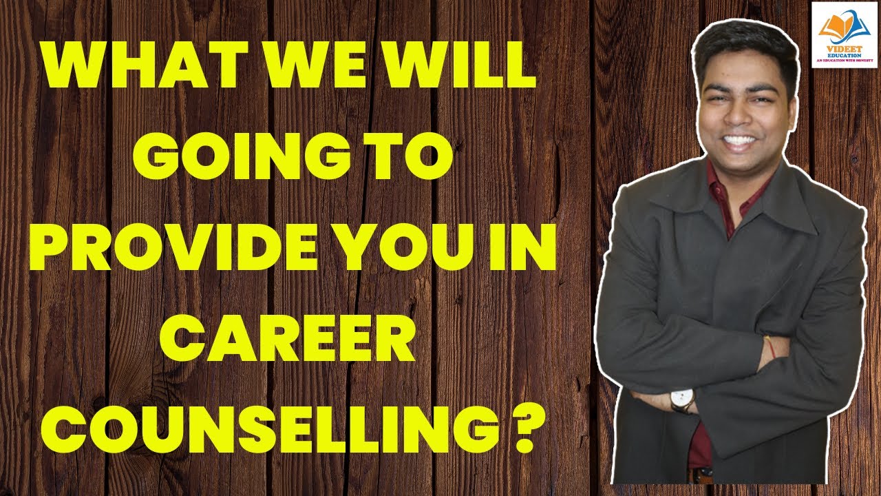 What we will going to provide you in career counselling? - YouTube