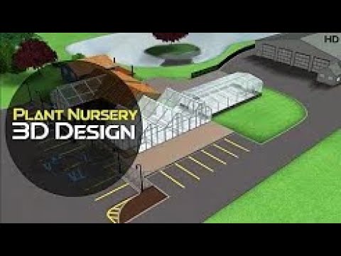 Plant Nursery Design 3D | Green House 3D Animation Design | Discovery ...