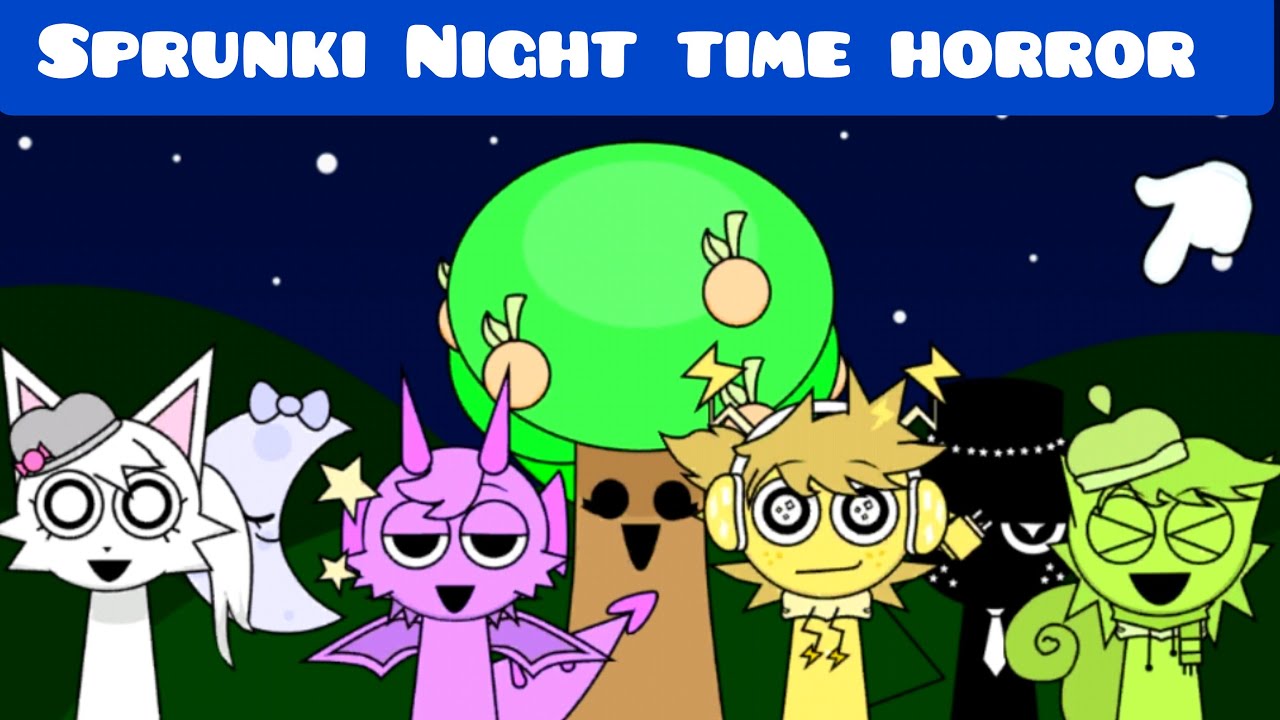 Sprunki Night time horror version #sprunki #animation #game - YouTube