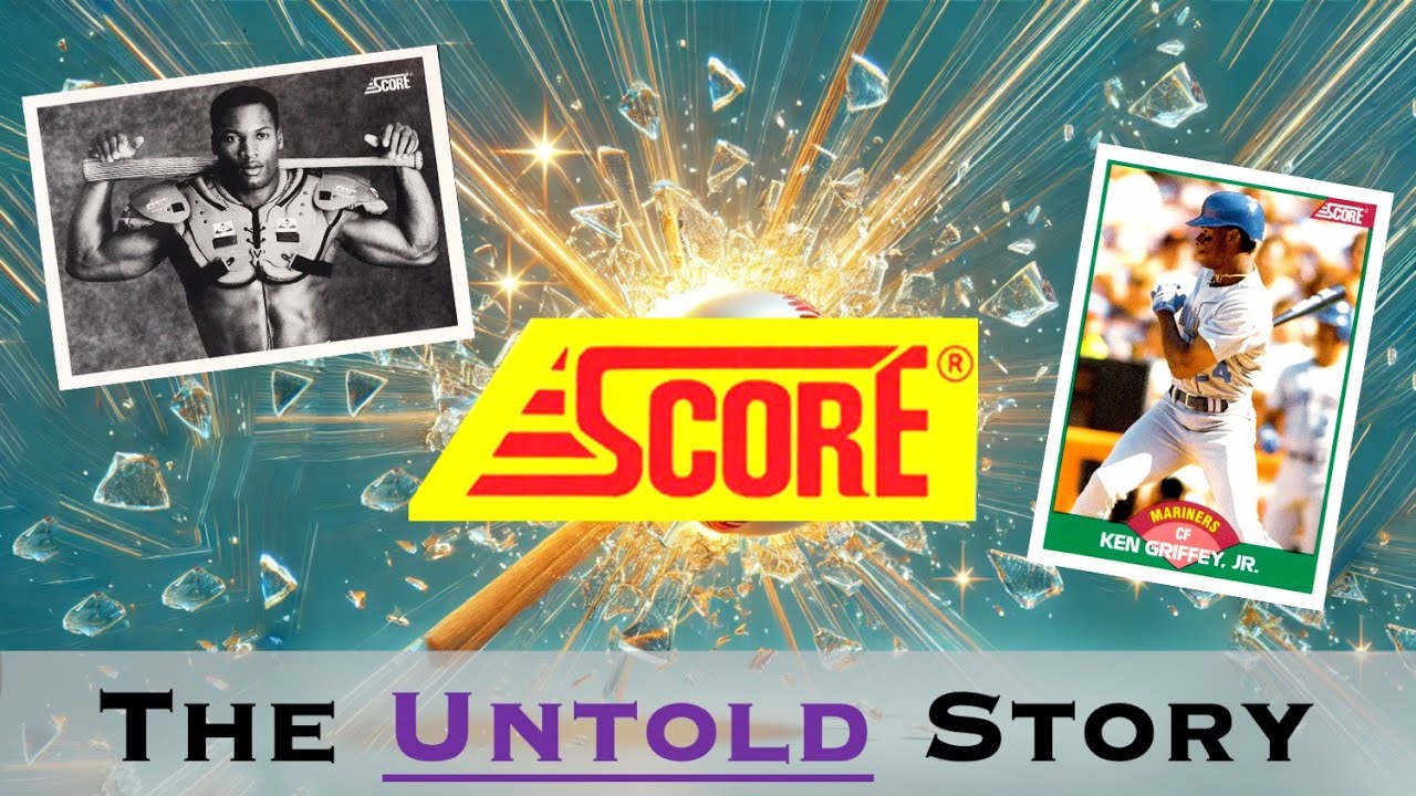 History of SCORE Baseball Cards - A WILD Decade - YouTube