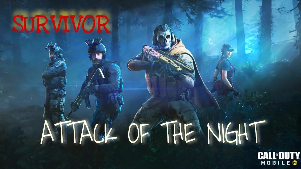 COD Mobile | Attack of the Night mode Survivor at Summit Map - YouTube