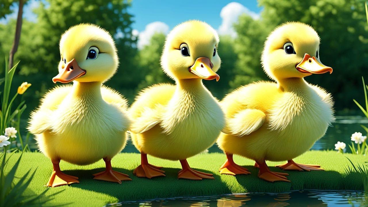 Five Little Ducks | Nursery Rhymes for Kids | Fun Counting Song - YouTube