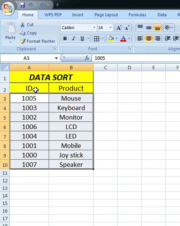 How To Sort Data In Excel Youtubeshorts Exceltutorial Exceltips Exceltricks Myexceltutor 2329