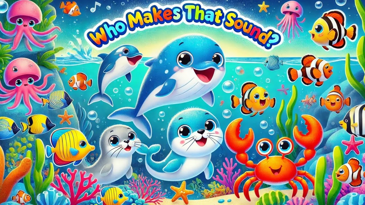 Sea Animal Sounds Song for Kids 🌊🐬 - YouTube
