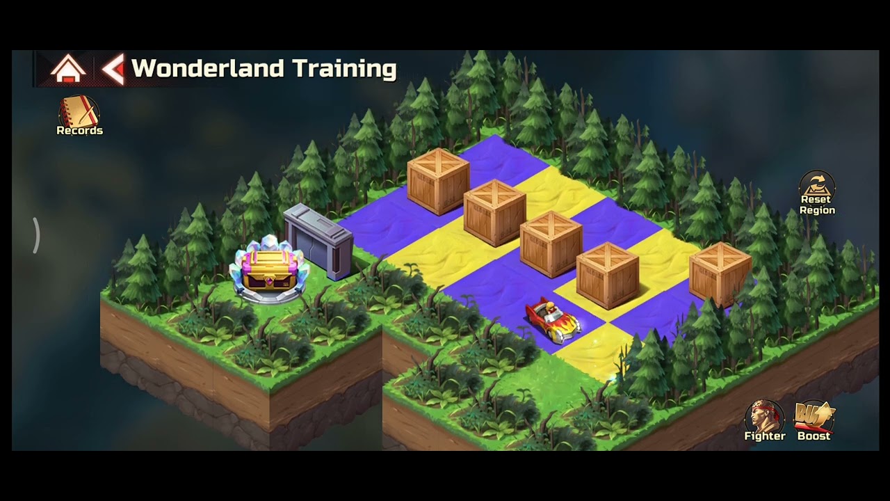 SFD | WONDERLAND TRAINING | STAGE 47 | BOX-PUSHING GAME - YouTube