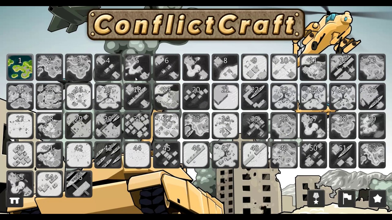 ConflictCraft Gameplay A Simple Tug of War Challenge-esk RTS - YouTube