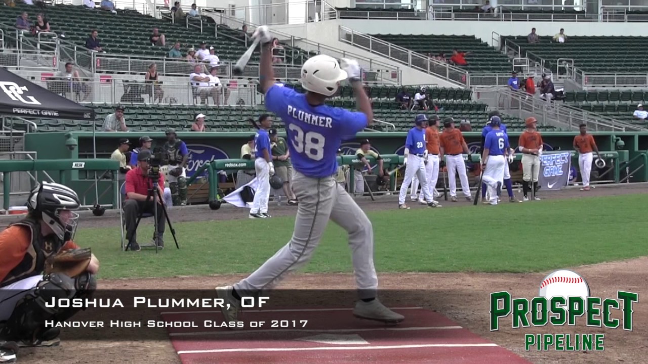 Joshua Plummer Prospect Video, OF, Hannover High School class of 2017 ...