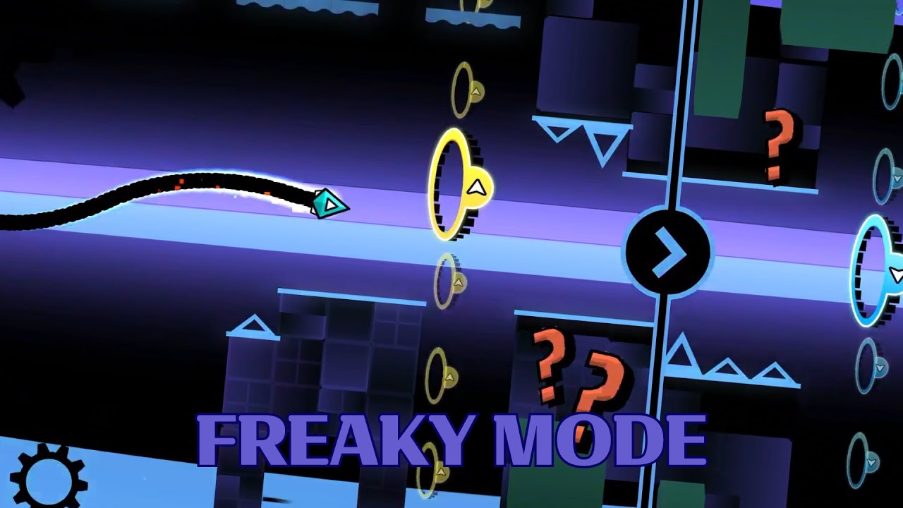 "FREAKY MODE" [Geometry dash] [NO COINS] - YouTube
