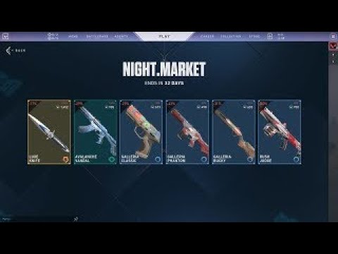 When is the Valorant Night Market?