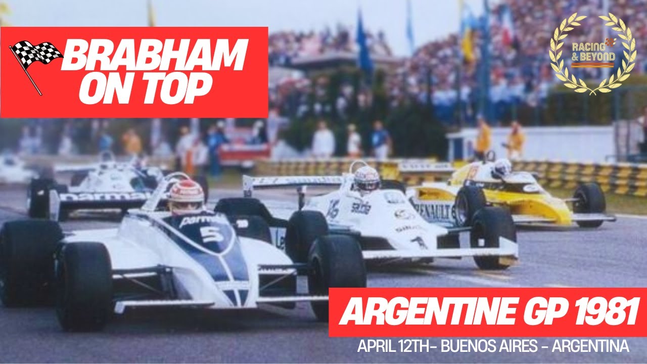 Formula 1 1981 Argentine GP - Piquet’s Statement Win and Prost’s First ...