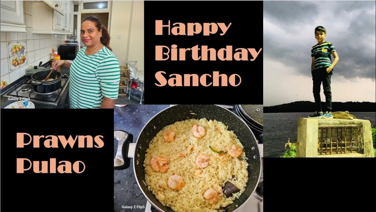 Prawns Pulao | Birthday # yummy tasty. - YouTube