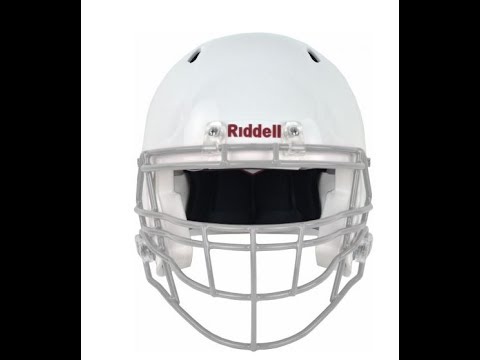 Riddell Revo S3BD-HS4 Facemask - YouTube