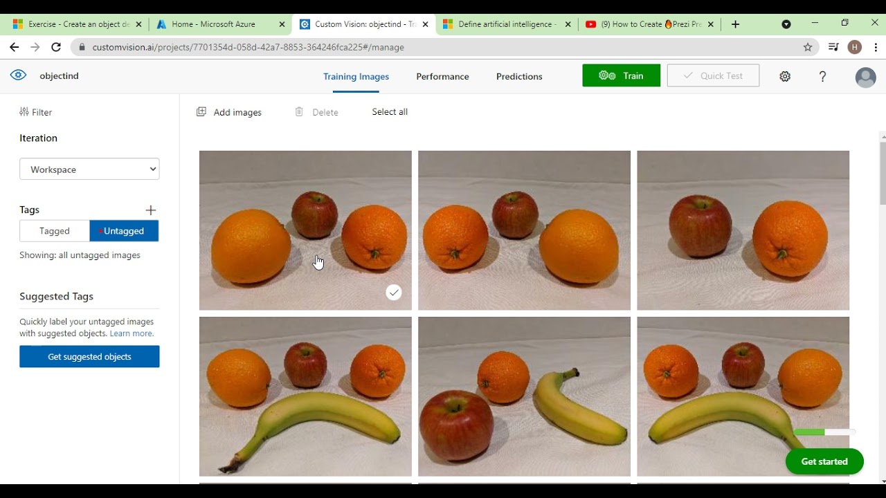 Object Detection using Custom Vision Service | AI-900 | Custom Vision ...