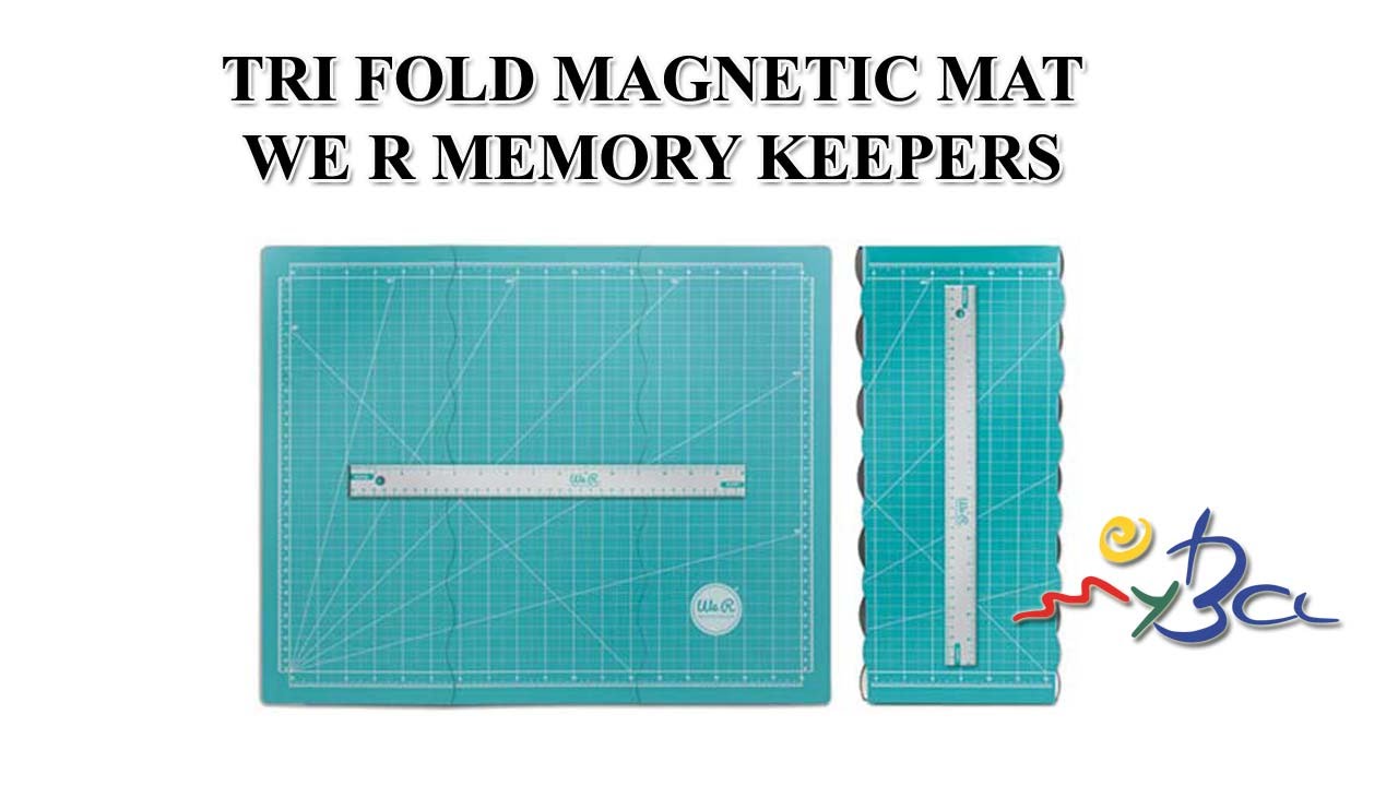 Tri fold Magnetic Mat We R Memory Keepers. Tapete de corte magnético ...