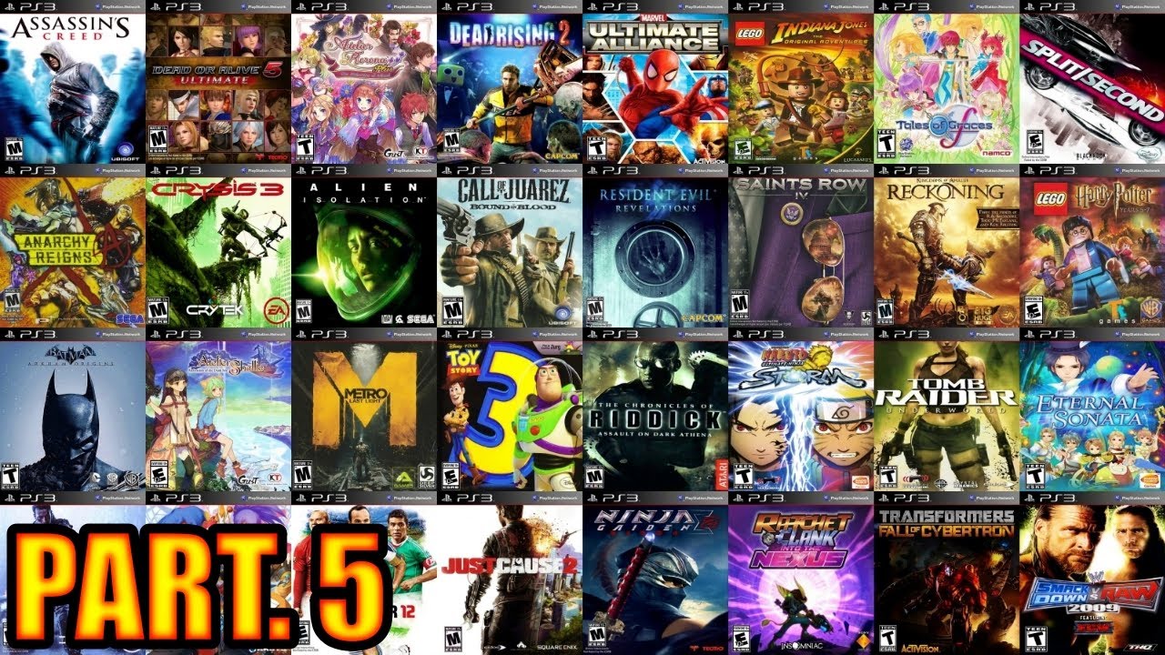 My Top 36 Best PS3 Games You Must Play!!!!! [Part.5] - YouTube
