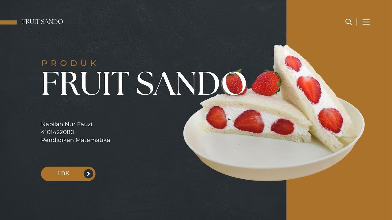 Branding dan Marketing Produk (Fruit Sando) - YouTube