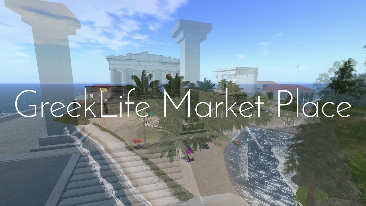 Opensim Greek Life Grid 3D Virtual World Game Grid Hosting - YouTube