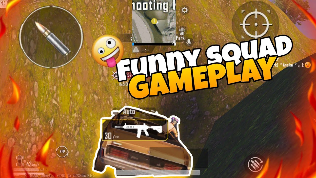 Funny squad gameplay😆 #bgmi - YouTube