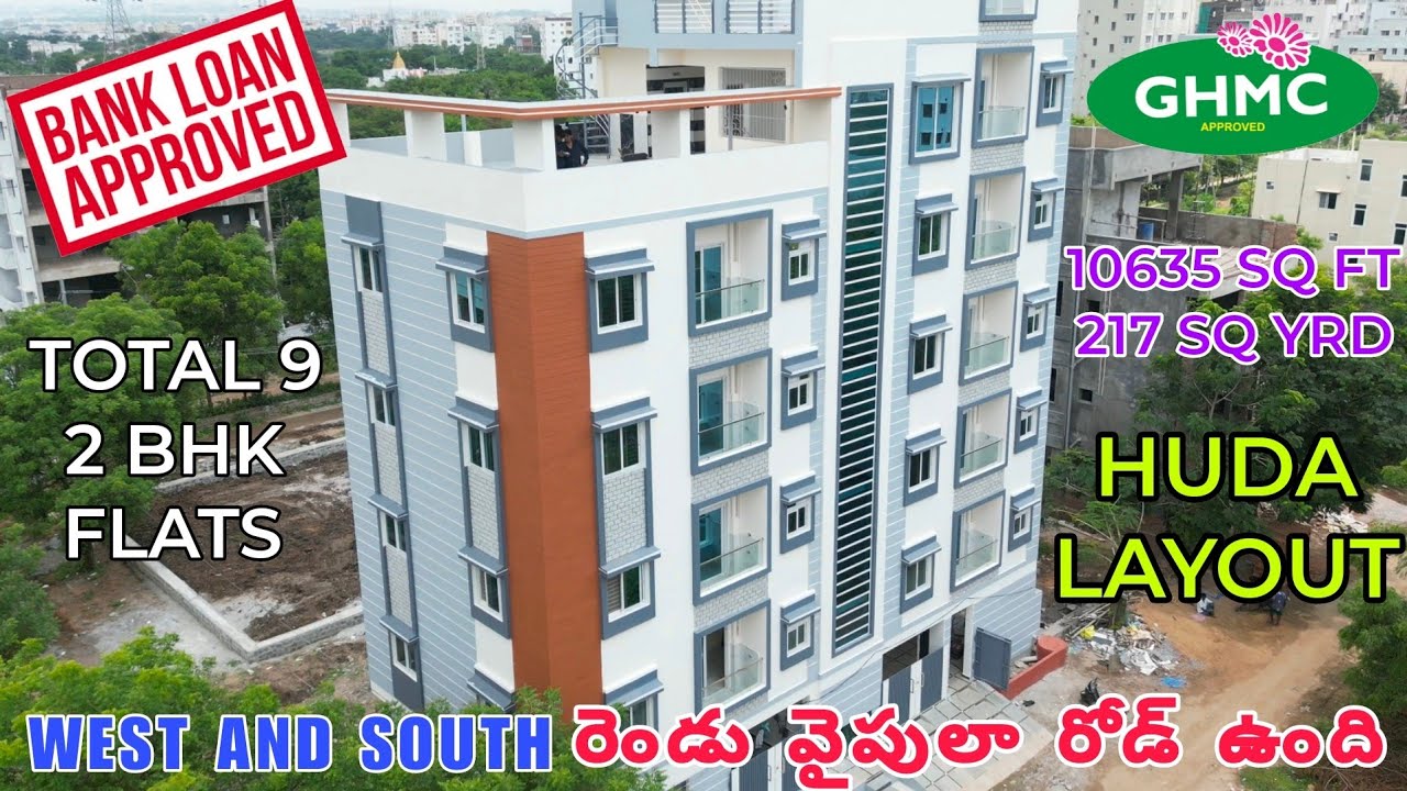 HUDA LAYOUT G+4 BUILDING FOR SALE RAJENDRA NAGAR HYDERABAD ELIP ...