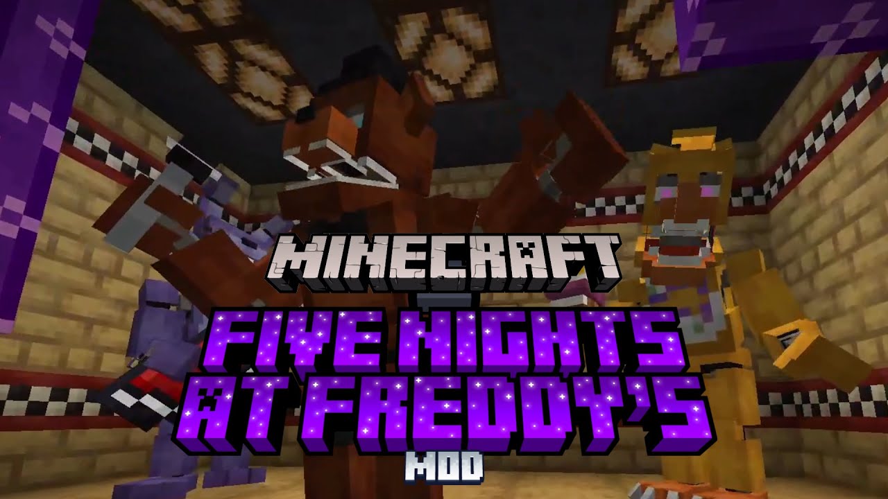 Ready for Freddy - Minecraft Mod Showcase (Fnaf Mod) - YouTube