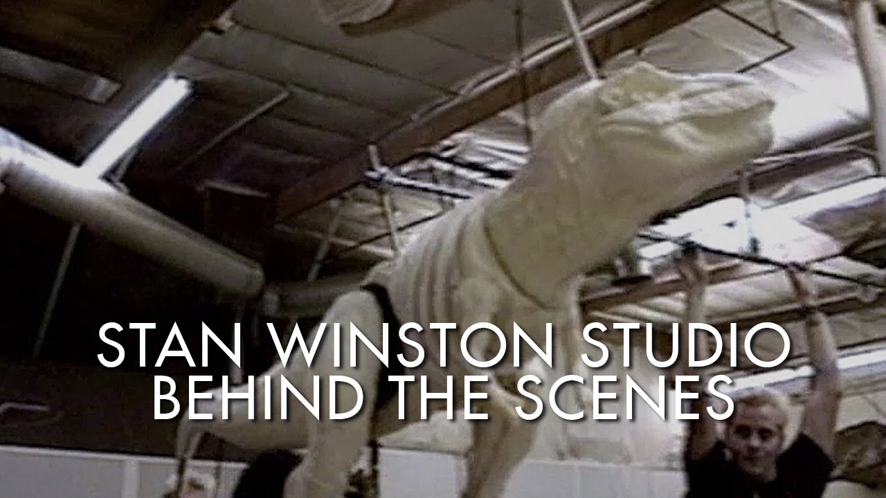 JURASSIC PARK III T-Rex Rod Puppet Tests & More. - YouTube