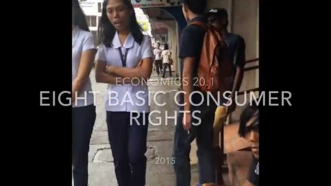 Economics 20.1: 8 Basic Consumer Rights - YouTube