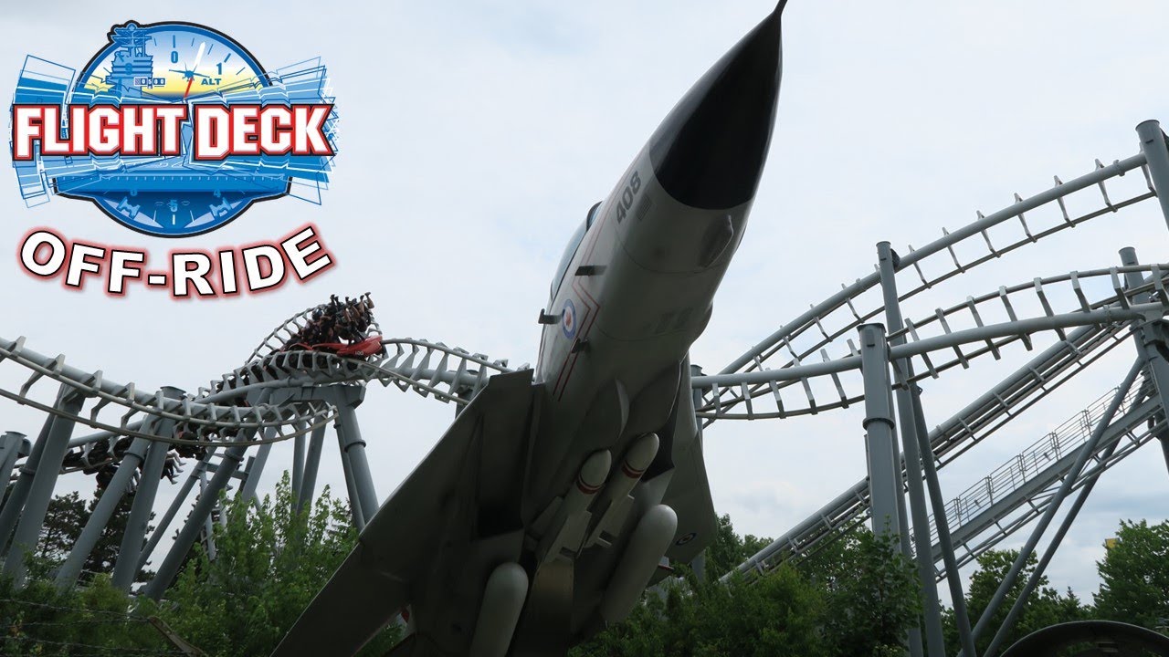 Flight Deck Off-Ride Footage, Canada's Wonderland Vekoma SLC | Non ...