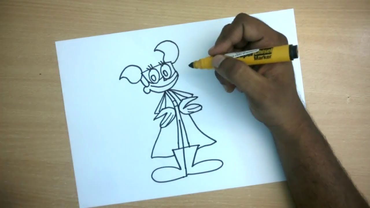 How to Draw Dee Dee from Dexter Laboratory | Easy step by step drawing ...