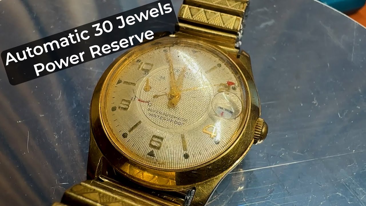 Vintage Ermano Automatic Swiss Made Watch Repair Part 1 | ASMR - YouTube