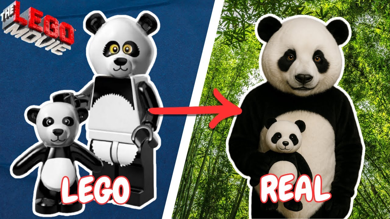 LEGO figures in Real Life (You Won’t Believe) / LEGO MOVIE SERIE 1 CMF ...