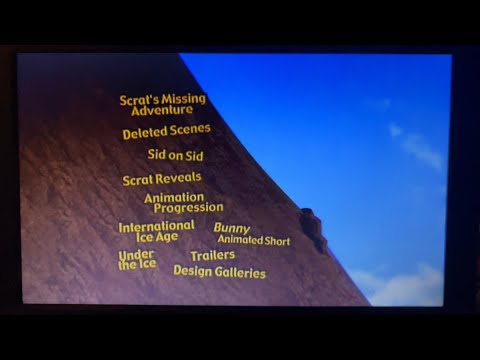 Opening to Ice Age 2002 DVD (Disc 2)