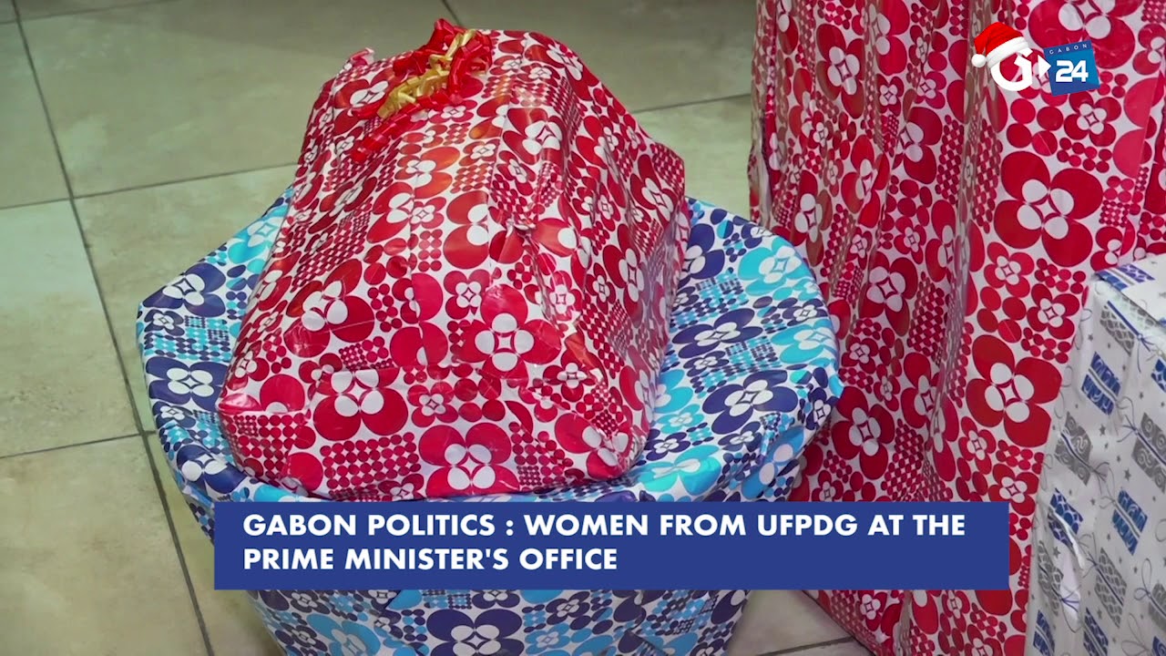 GABON - WOMEN FROM UFPDG AT THE PRIME MINISTER'S OFFICE - YouTube