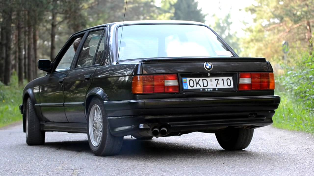 BMW E30 Exhaust M20B20 - YouTube