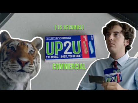 Mentos UP2U Gum (2011) Commercial - 15 seconds - YouTube