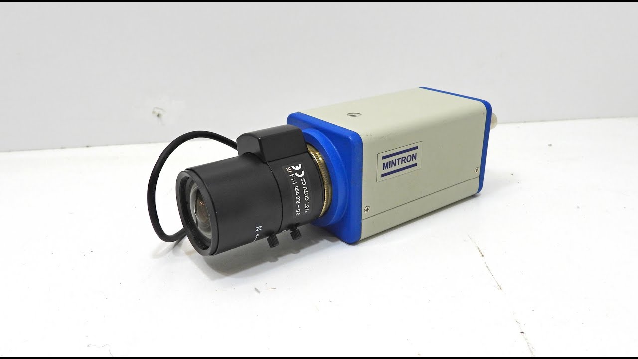 Mintron MTV63 CCTV Video Camera No Power and No Iris Repairs - YouTube