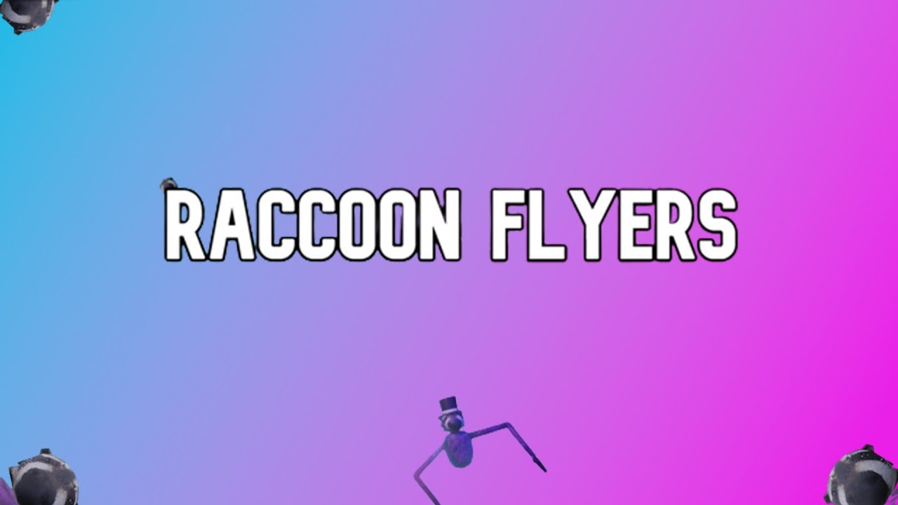 These Racoons are Flying??? - YouTube