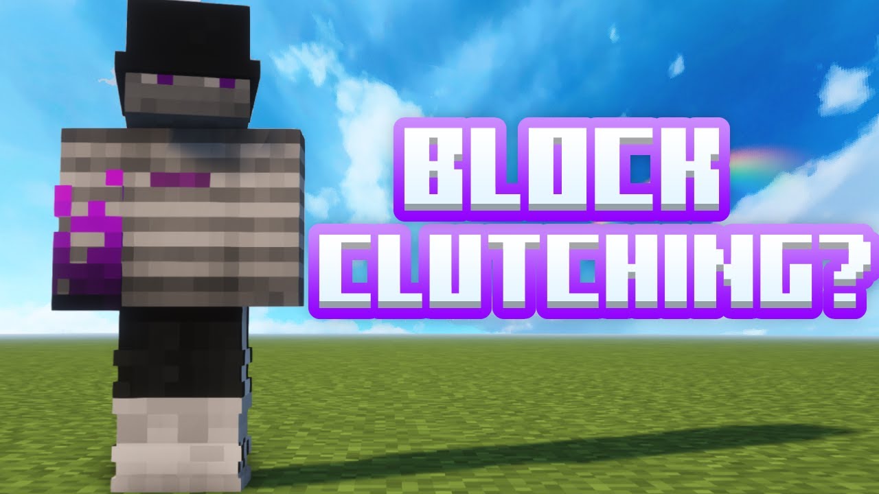 I tried BLOCK CLUTCHING... - YouTube