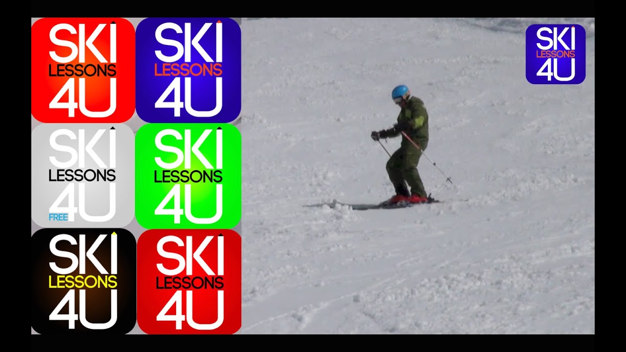 Intermediate Ski Lessons #3 - Ski Drills - Learn How to Ski - Ski ...