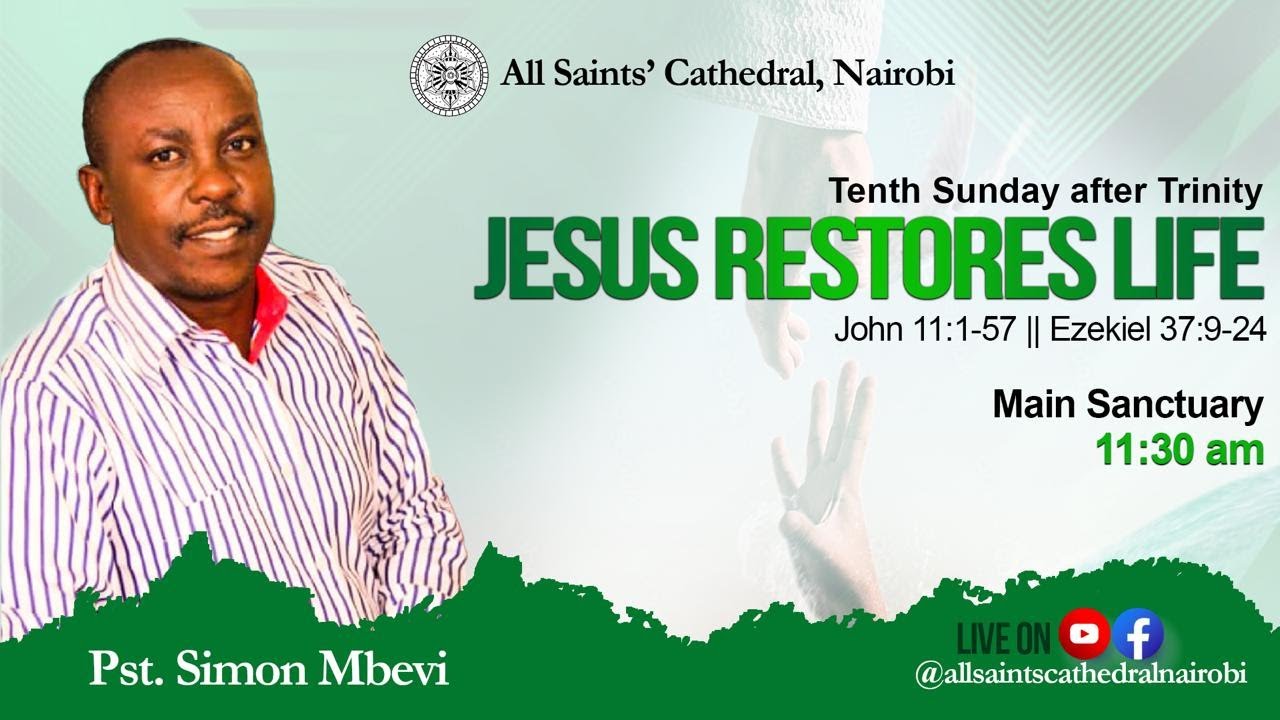 10th Sunday after Trinity || Jesus Restores Life|| 11:30 AM || 24.08. ...