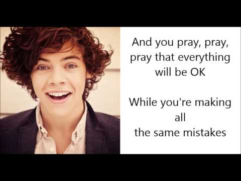 One direction - Same mistakes (lyrics+pictures) - YouTube