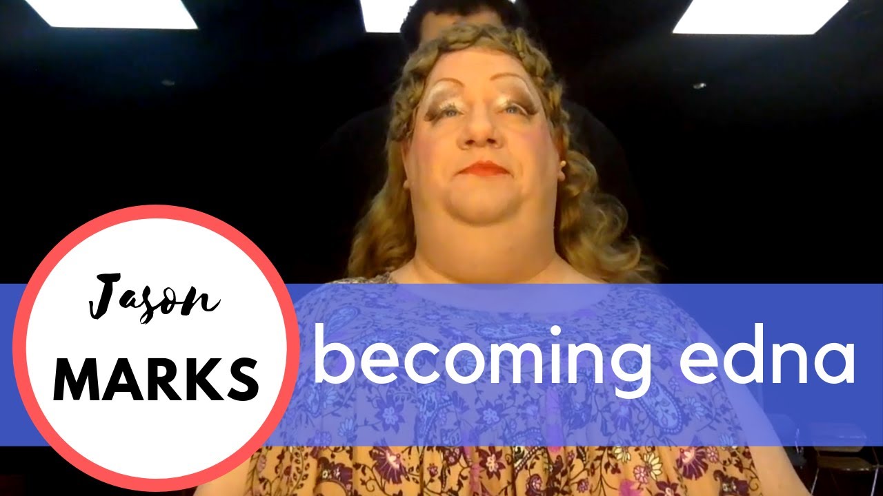 Makeup Time Lapse: Edna Turnblad, "Hairspray" - YouTube