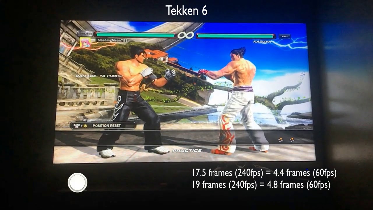 Tekken 6 & Tekken Tag 2 Input Lag (Xbox 360) - YouTube