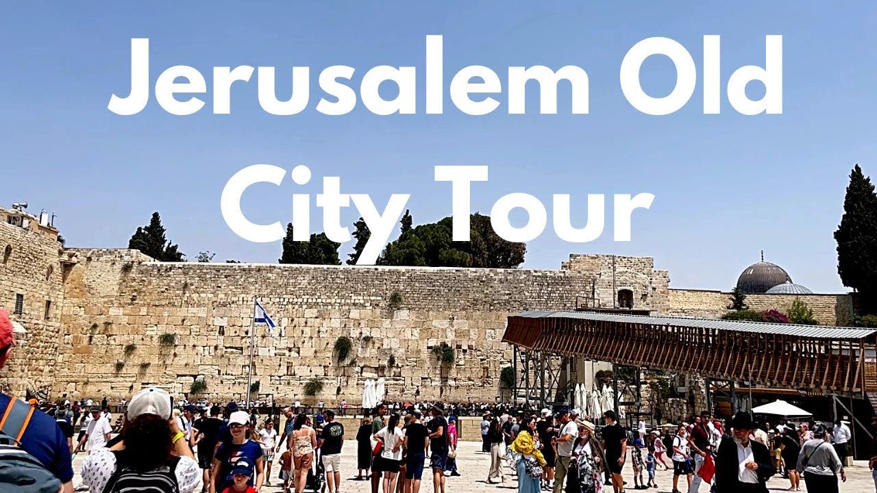 Jerusalem Old City - Western Wall 4K Tour - YouTube