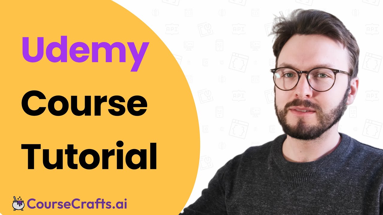 How to create an engaging Udemy Course | CourseCrafts.ai Tutorial - YouTube
