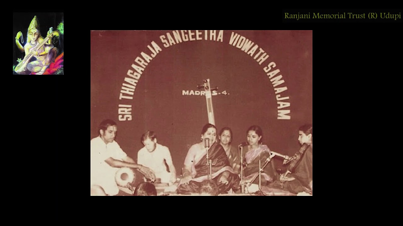 Carnatic Music Road Travelled - 32|ML Vasanthakumari|Talk by A ...