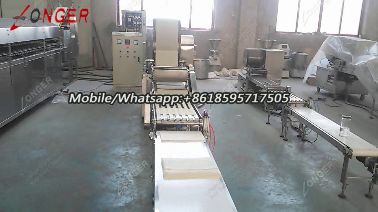 Automatic Puff Pastry Making Machine in India - YouTube
